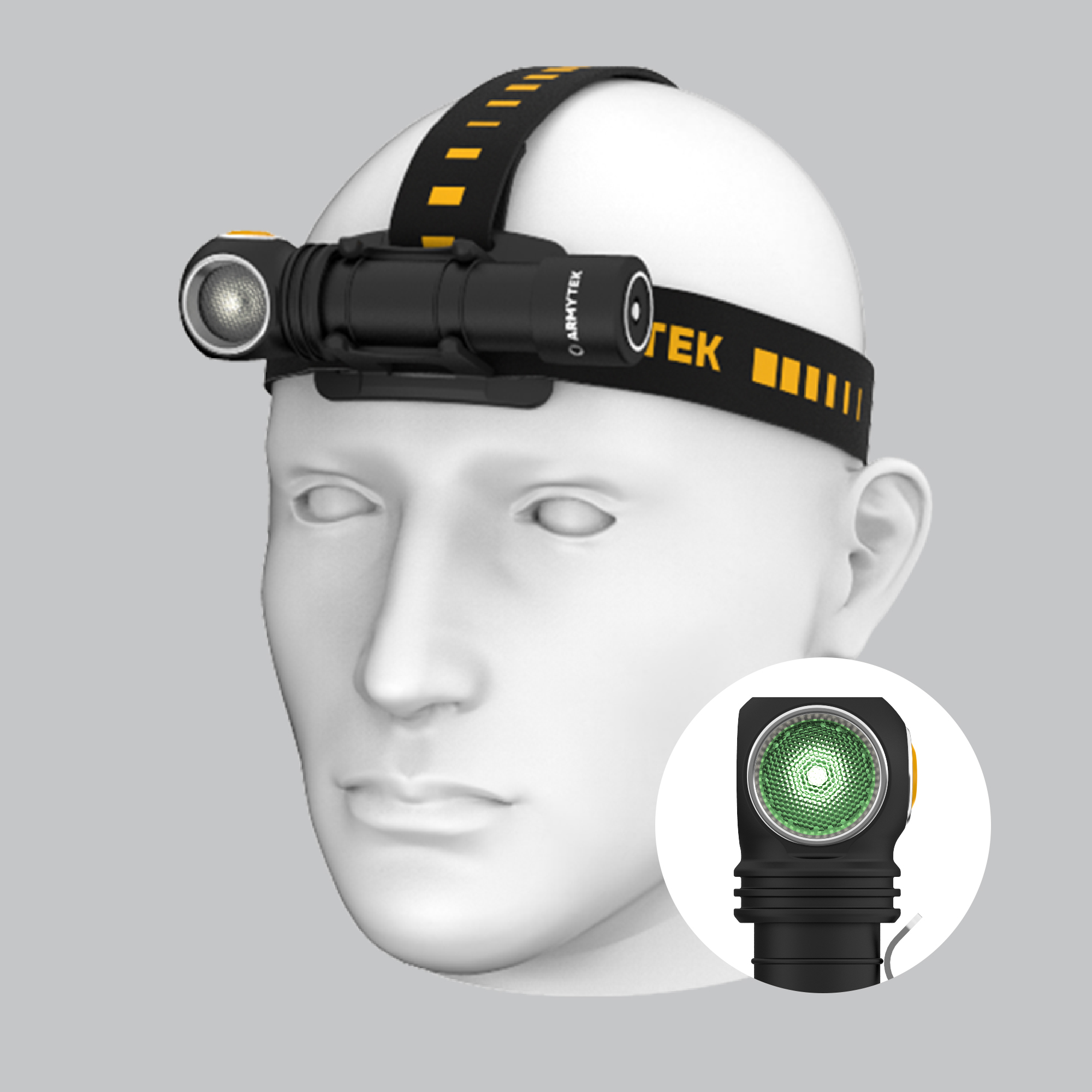 Налобный фонарь Armytek Wizard C2 WG Magnet USB | Armytek.ru